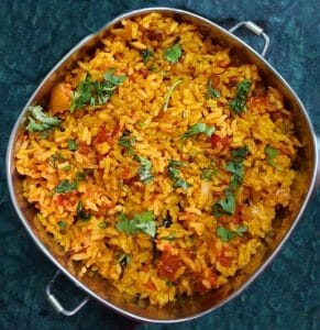 Tomato Rice Recipe - Awesome Cuisine