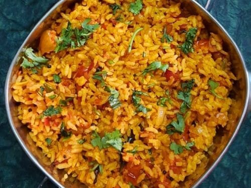 Tomato Rice Recipe - Awesome Cuisine