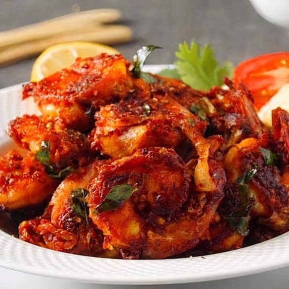 Spicy Prawns Recipe - Awesome Cuisine