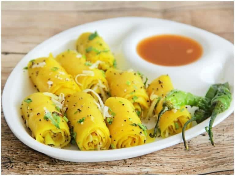 Khandvi Recipe - Awesome Cuisine