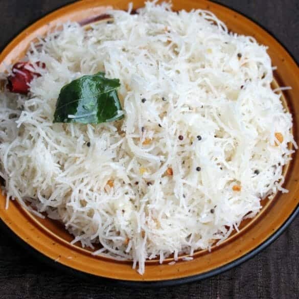 Plain Sevai Recipe - South Indian Rice Noodles Recipe - Awesome Cuisine