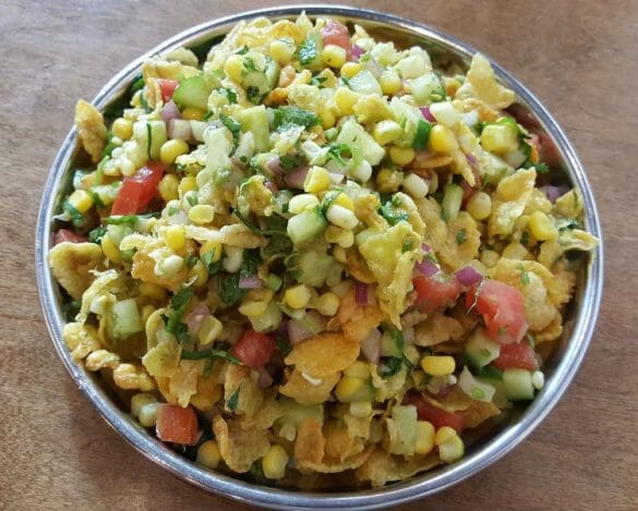 Corn Bhel Recipe - Awesome Cuisine