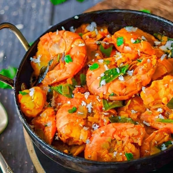 Andhra Prawn Masala Recipe - Awesome Cuisine