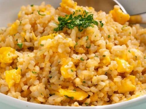 Spicy Egg Rice Recipe - Awesome Cuisine