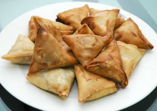 Mutton Samosa Recipe - Mutton Kheema Samosa Recipe