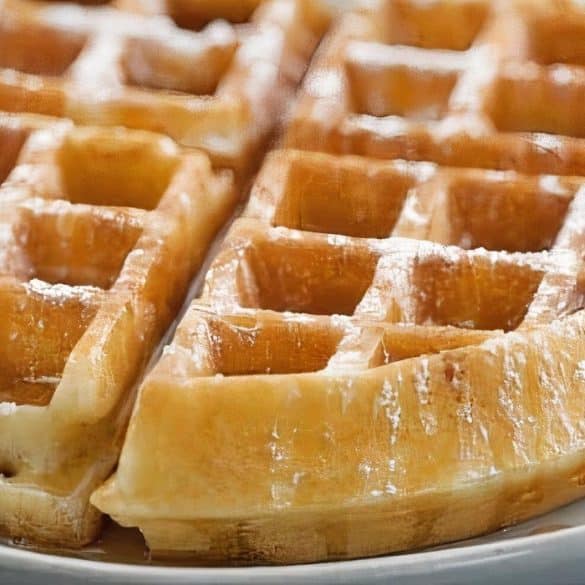 Fried Waffles Recipe - Awesome Cuisine