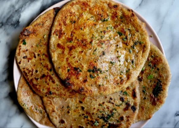 Malaysian Vegetable Paratha Recipe - Awesome Cuisine