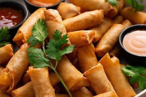 Asparagus Mini Spring Rolls Recipe - Awesome Cuisine