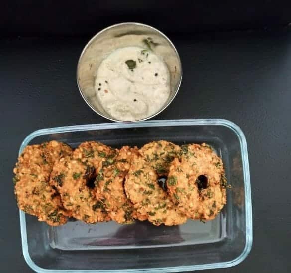 Mixed Dal Keerai Vadai Recipe - Awesome Cuisine