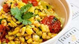 Sweet Corn Chaat Recipe - Awesome Cuisine