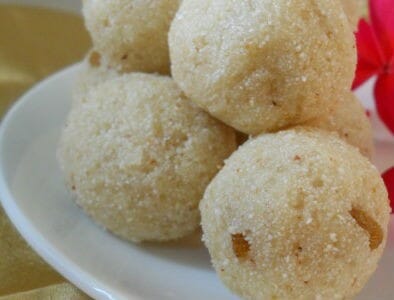 Rava Coconut Balls Recipe - Awesome Cuisine