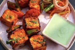 Paneer Chaat Recipe - Awesome Cuisine
