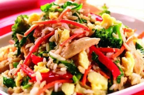 Chicken and Sweet Corn Fried Rice Recipe - Awesome Cuisine