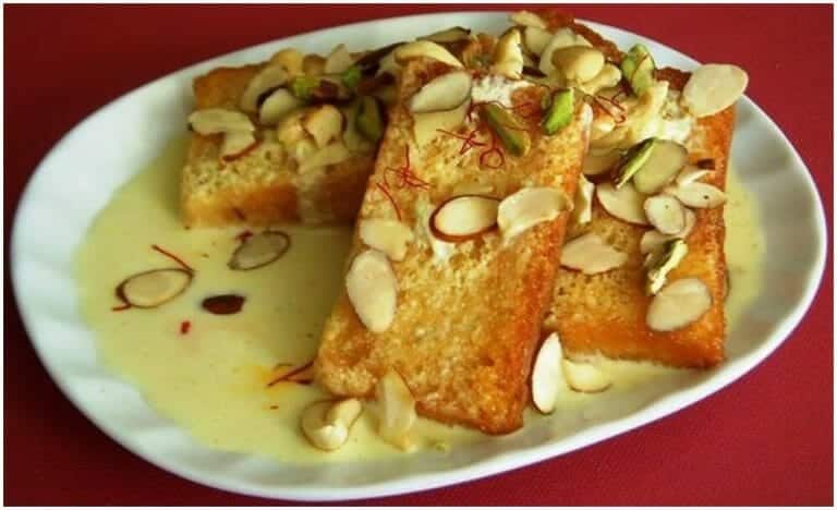 Shahi Tukra (Shahi Tukda) Recipe - Awesome Cuisine