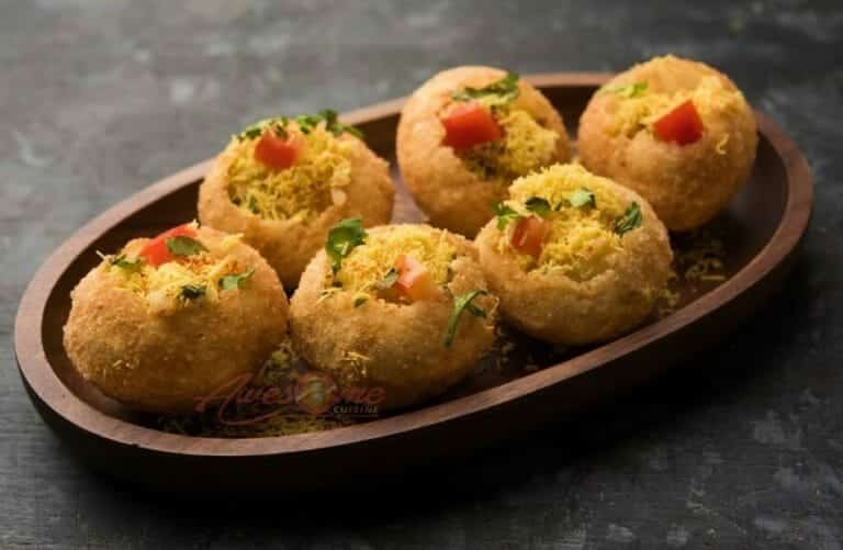 Sev Puri Recipe - Awesome Cuisine