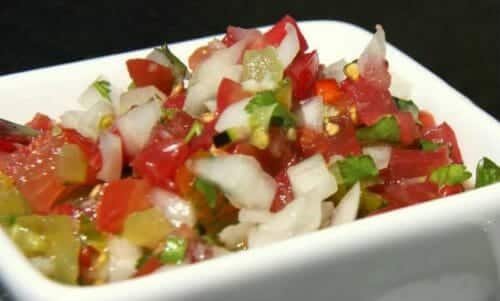 Tomato Capsicum Salsa Recipe - Awesome Cuisine