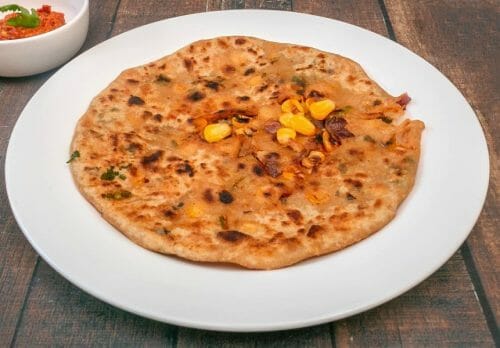 Sweet Corn Paratha Recipe - Awesome Cuisine