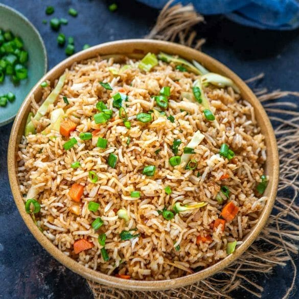 Vegetable Fried Rice Recipe - Awesome Cuisine