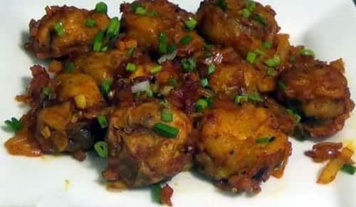Chilli Mushroom Recipe - Awesome Cuisine
