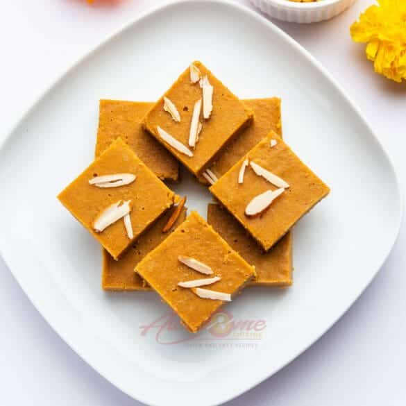 Cashew Peda (Kaju Peda) Recipe - Awesome Cuisine