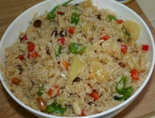 Indonesian Rice Salad Recipe - Awesome Cuisine