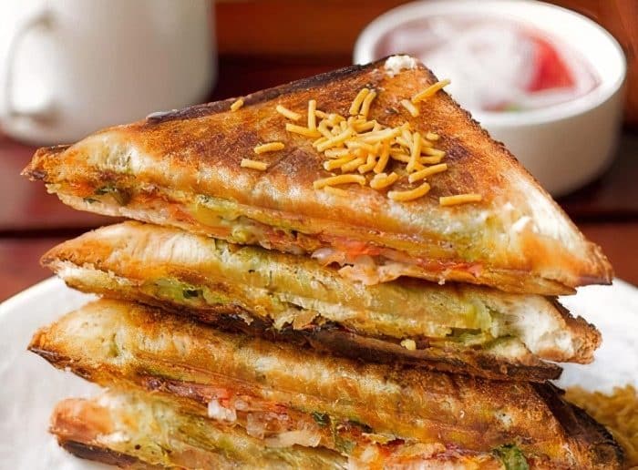 Masala Toast Sandwich Recipe - Superior Delicacies - Street Food Spectacle