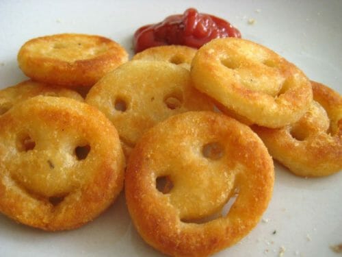 Smiley Potatoes Recipe - How to Make Smiley Potatoes at Home