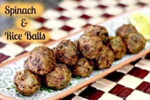 Spinach Rice Balls Recipe - Awesome Cuisine