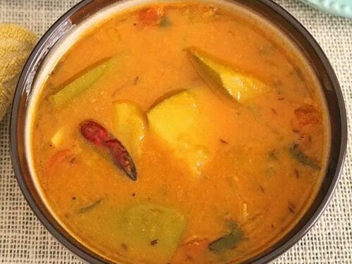 Mango Kara Kuzhambu Recipe - Awesome Cuisine