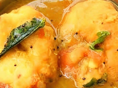 Raw Mango Sambar Recipe