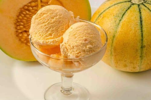 Musk Melon Ice Cream Recipe