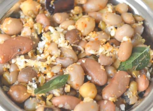 Thenga Manga Pattani Sundal Recipe | How to make Beach Sundal