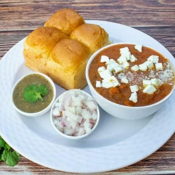பன்னீர் பாவ் பாஜி ரெசிபி - Paneer Pav Bhaji in Tamil