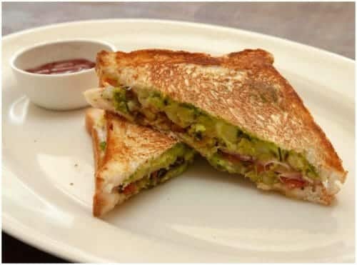 Mumbai Masala Sandwich Recipe - Awesome Cuisine