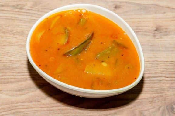 Raw Mango Sambar Recipe